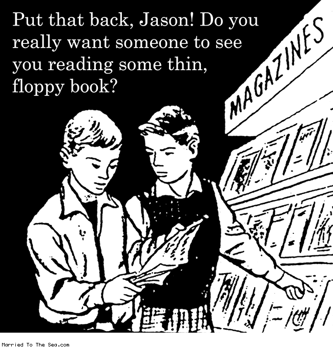 Married To The Sea by @drewtoothpaste - put that back jason