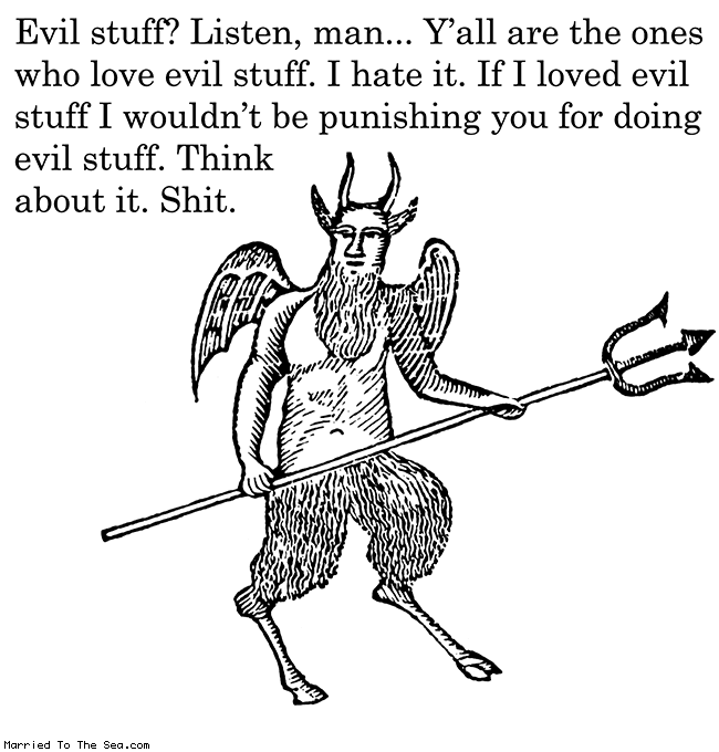 Married To The Sea by @drewtoothpaste - evil stuff